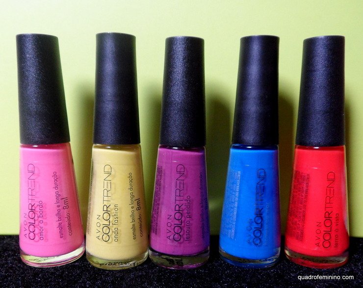 Lançamento da Linha Avon Color Trend - Sempre Diferente