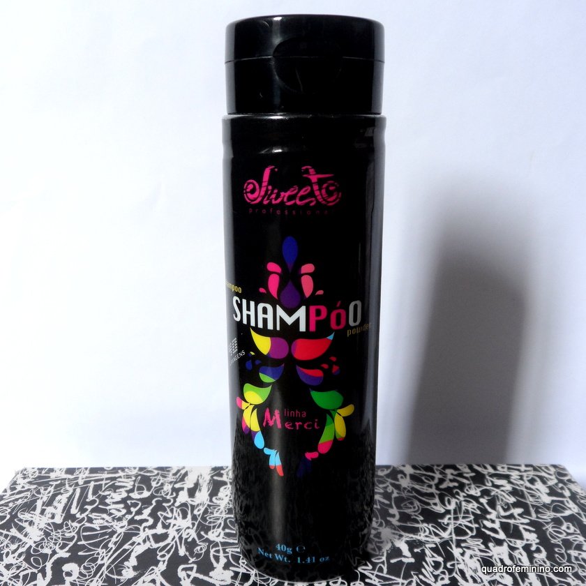 Shampóo Powder Sweet Hair Professional - Shampoo em pó - Quadro Feminino