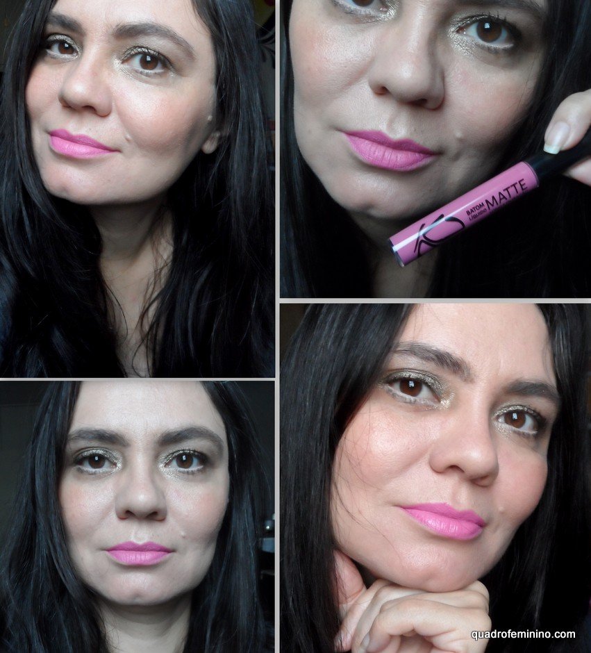 Batom Líquido Matte Vult Cor 03 - rosa chiclete