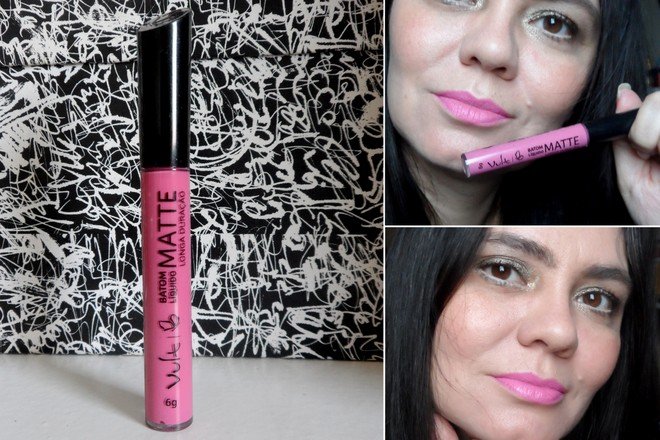 Batom Líquido Matte Vult Cor 03 - rosa chiclete