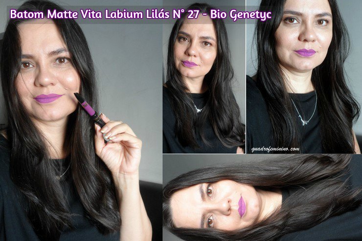 O batom da Paola Oliveira (Melissa) - Batom Vita Labium Matte Lilás n ...