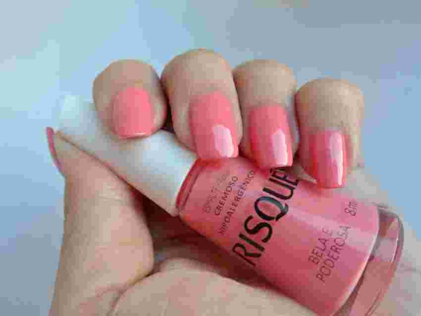 Esmalte Risqué Bela e Poderosa Ser Pink é Power - encantador