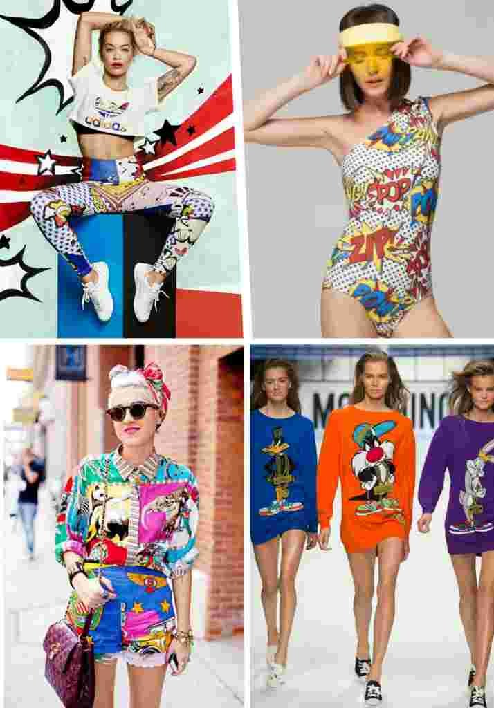 Holofote Fashion - Looks Pop Art para um estilo moderno e divertido