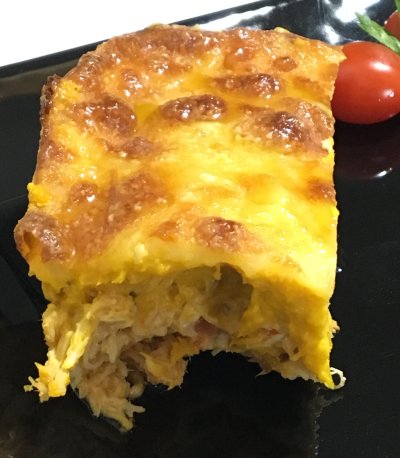 Receita escondidinho de frango low carb com abóbora maravilhoso!