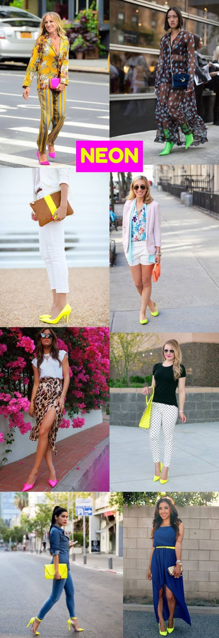 Neon é a aposta do verão 2019 - as cores vibrantes voltaram