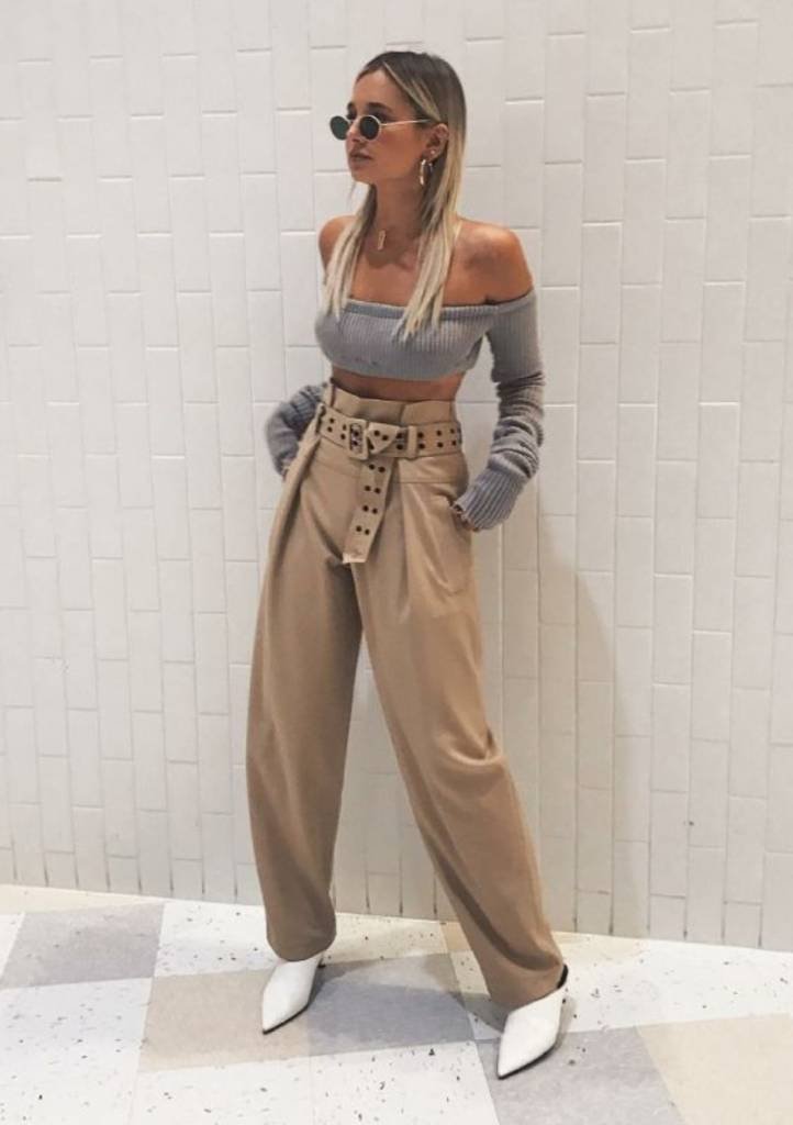 Como usar a calça clochard? looks que vão fazer você se render