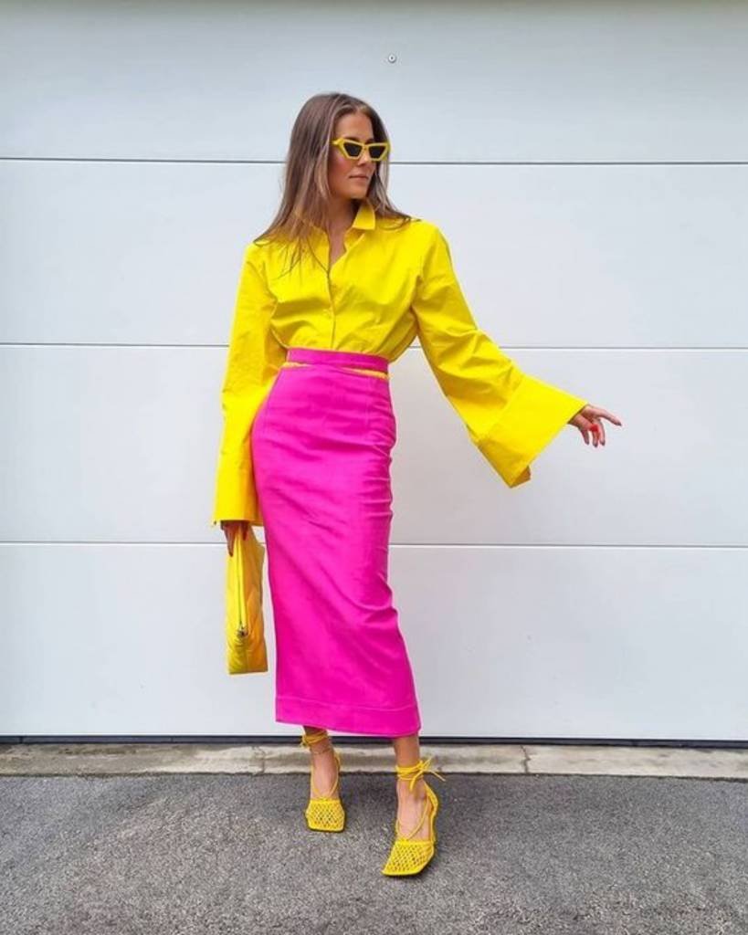Roupas coloridas - confira looks para arrasar em qualquer ocasião