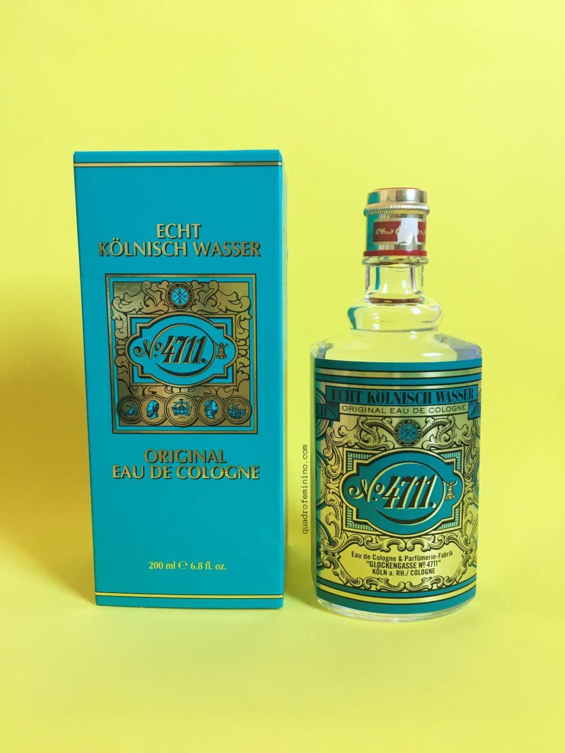Eau de Cologne 4711- esse perfume longevo e unissex é bom