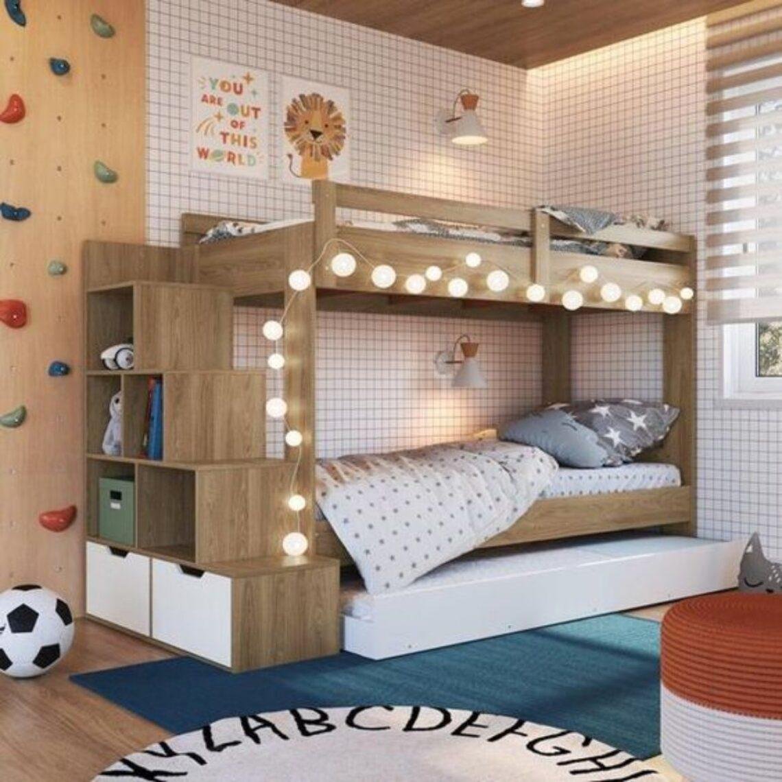 Cama beliche e cama triliche: Guia para a escolha ideal
